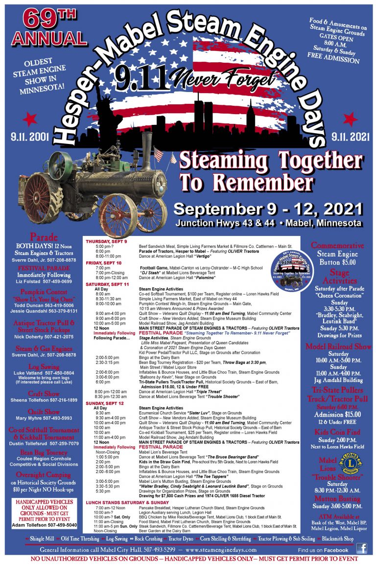 Steam Engine Days Poster